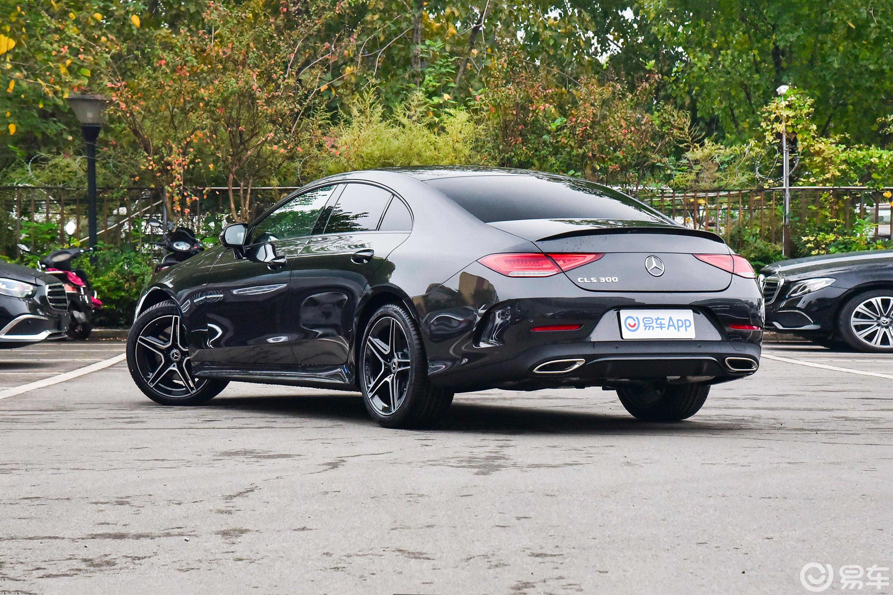 【奔驰CLS级CLS 300 动感型侧后45度车头向左水平图片-汽车图片大全】-易车