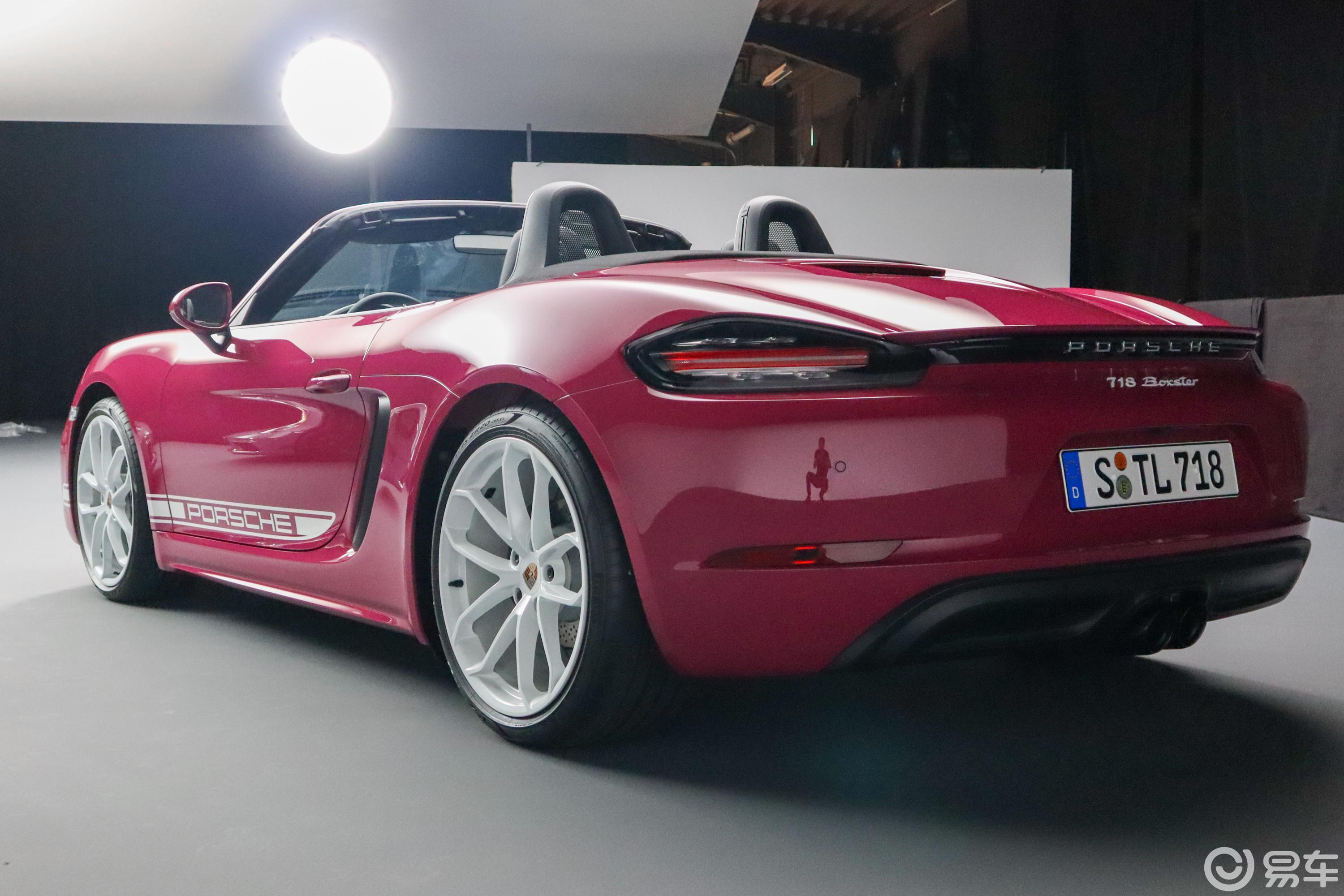 【保时捷718Boxster Style Edition 2.0T侧后45度车头向左水平图片-汽车图片大全】-易车