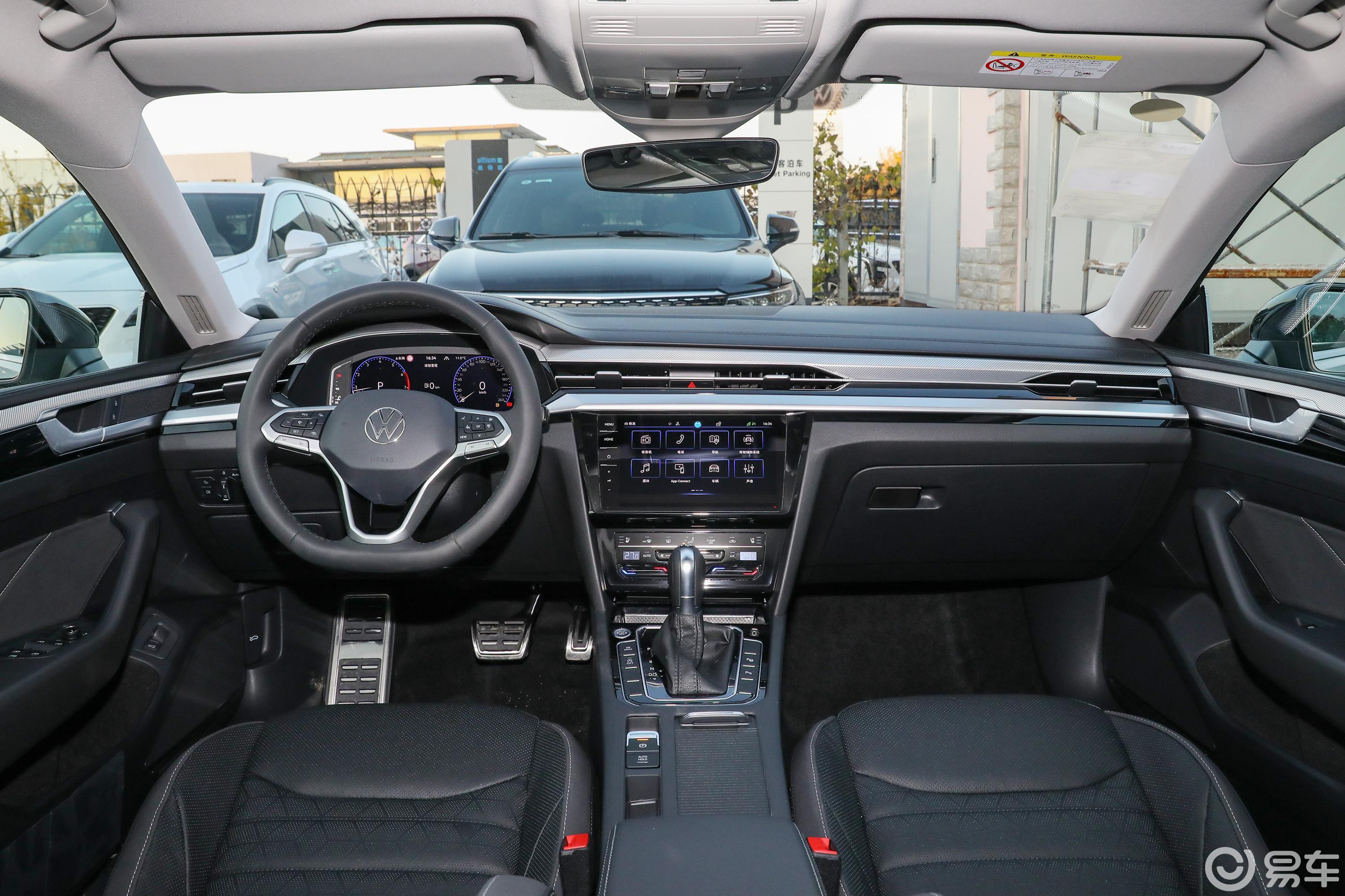 【一汽-大众CC猎装车 380TSI 猎心版内饰全景正拍图片-汽车图片大全】-易车
