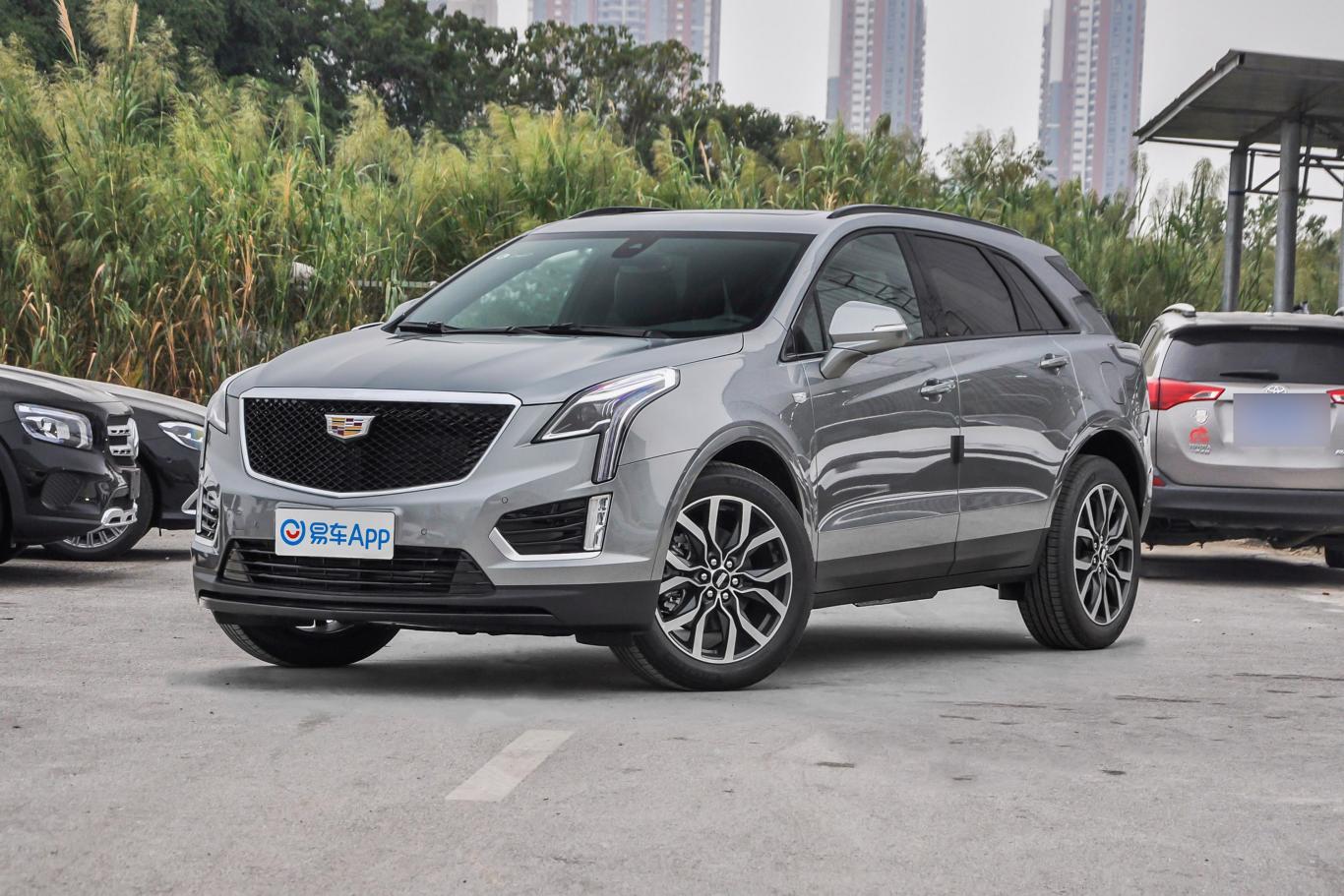 【凯迪拉克XT5轻混 2.0T 四驱豪华型蜂鸟版侧前45度车头向左水平图片-汽车图片大全】-易车