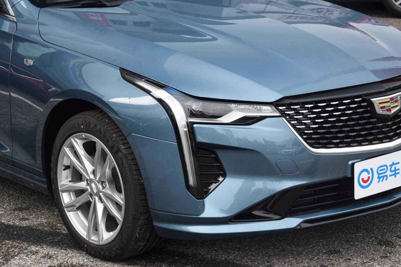 【凯迪拉克CT425T 风尚版大灯侧45度俯拍图片-汽车图片大全】-易车