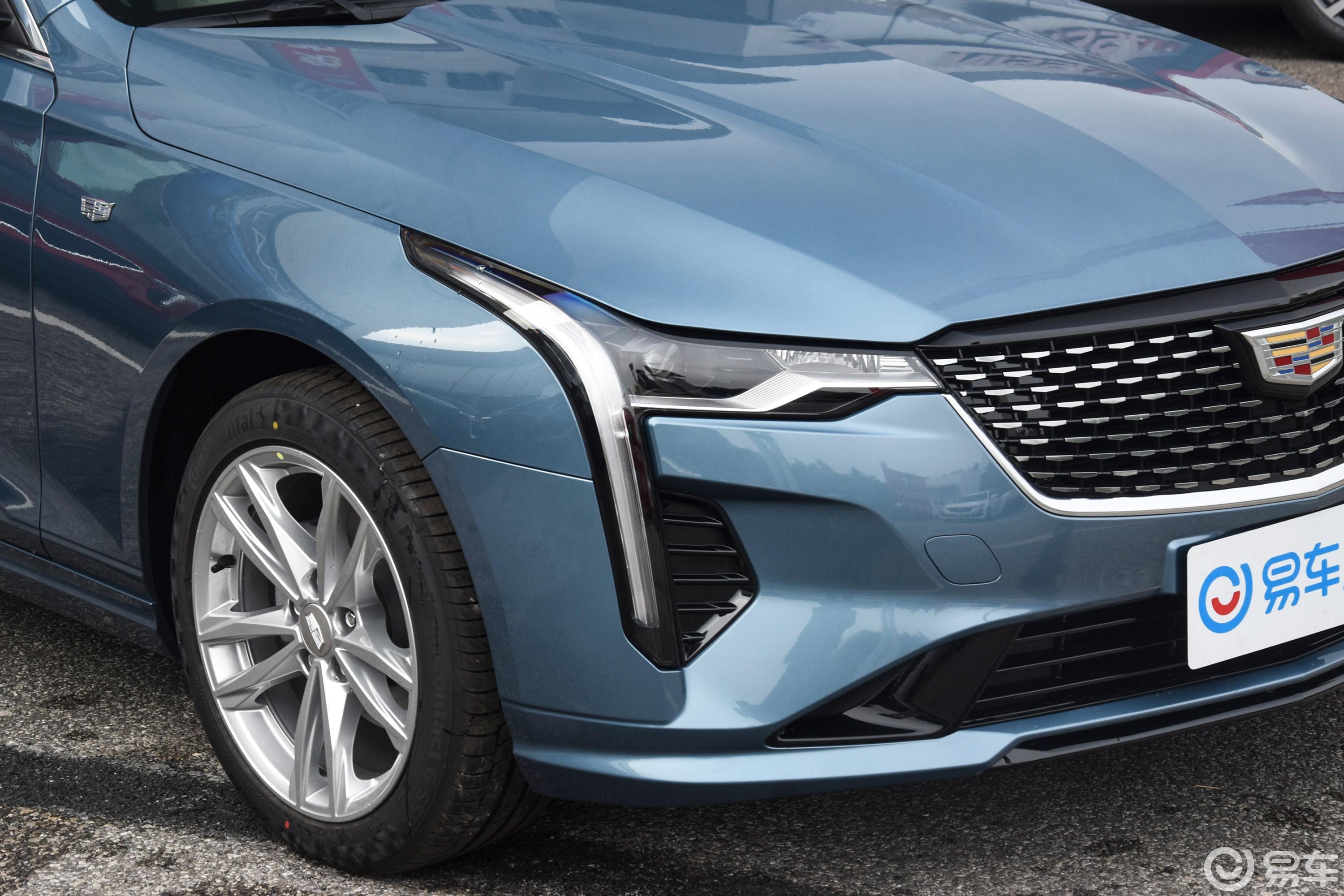 【凯迪拉克CT425T 风尚版大灯侧45度俯拍图片-汽车图片大全】-易车