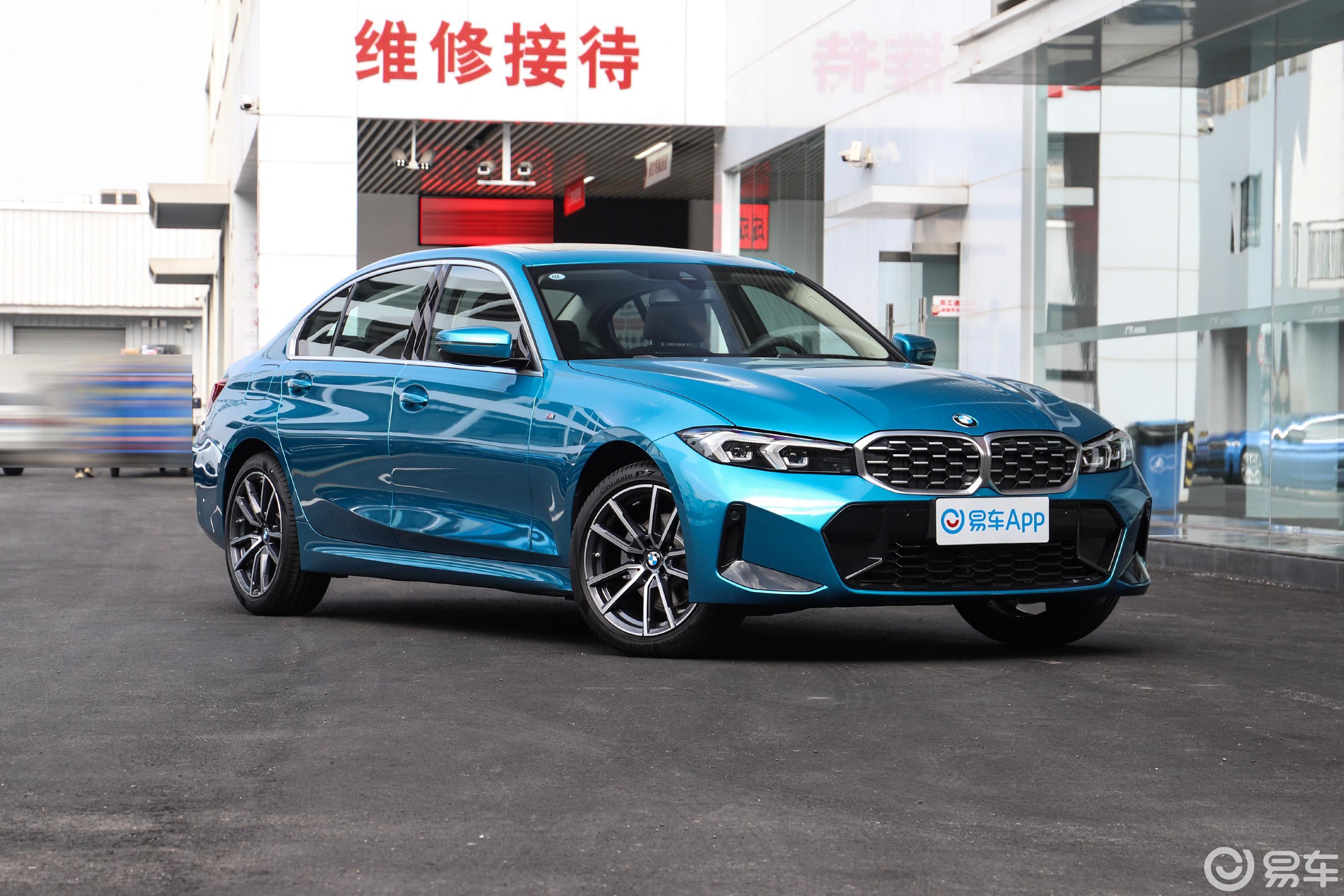 【宝马3系325Li xDrive M运动套装侧前45度车头向右水平图片-汽车图片大全】-易车