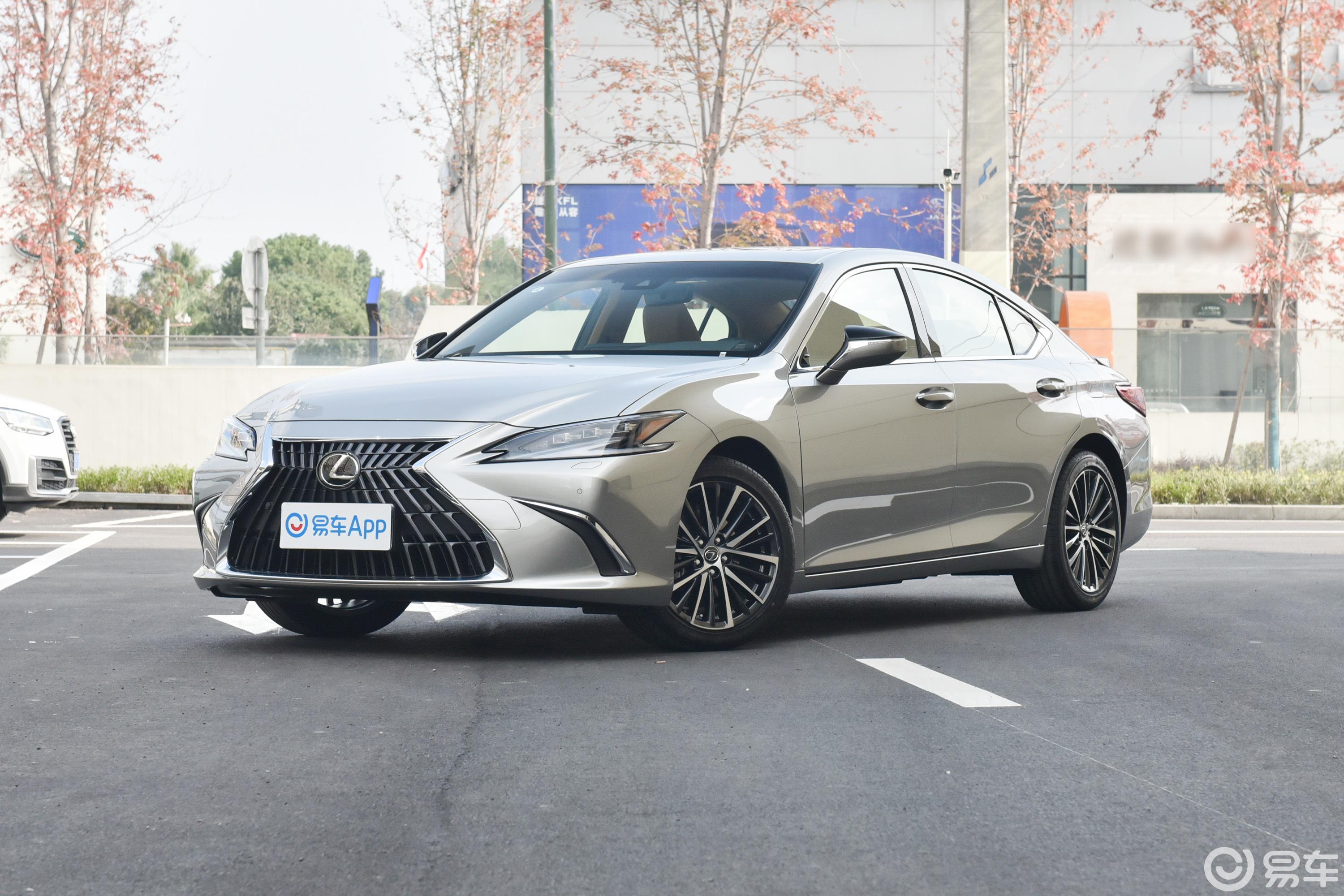 【雷克萨斯ES300h 尊享版侧前45度车头向左水平图片-汽车图片大全】-易车