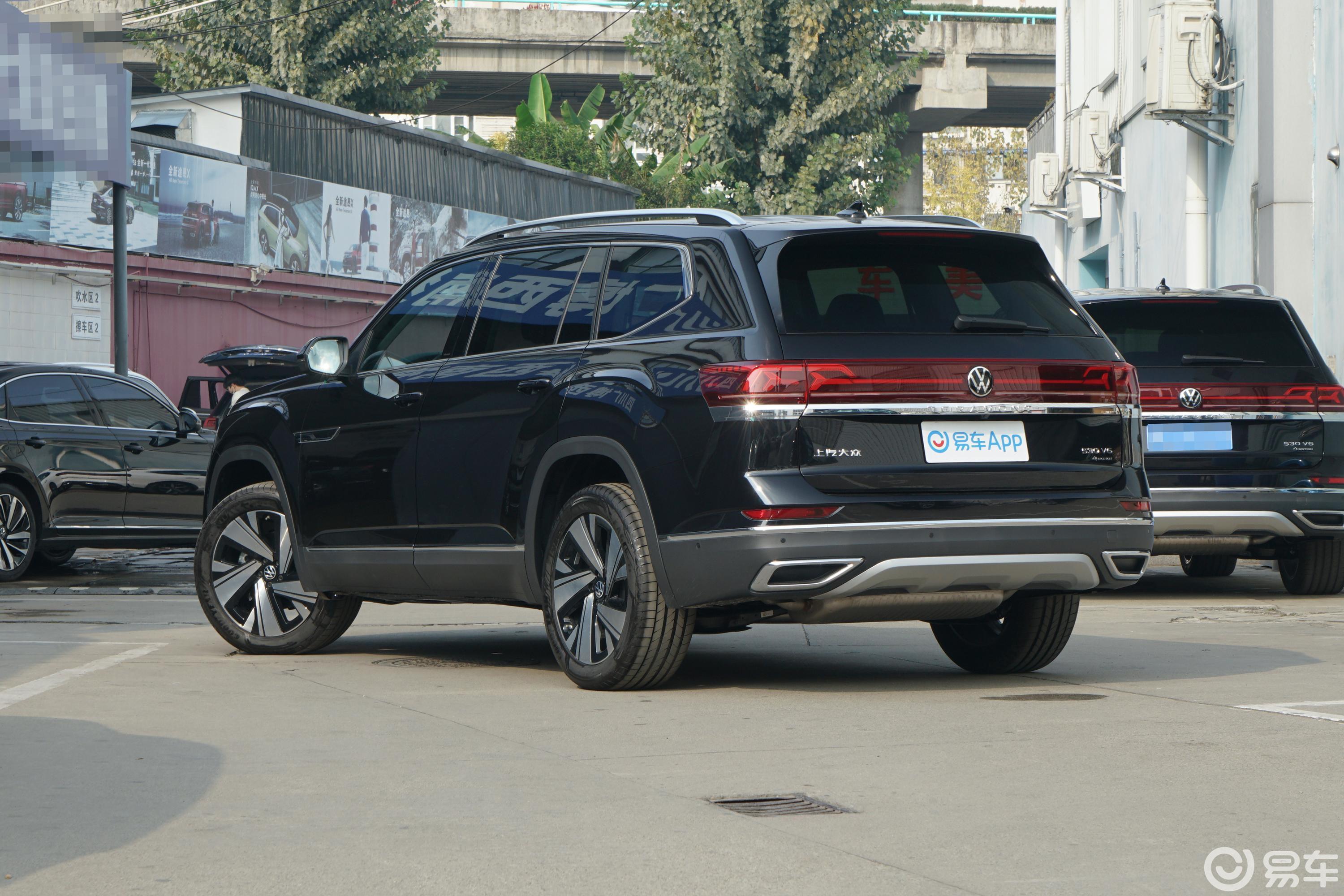 【途昂530 V6 四驱尊崇豪华版侧后45度车头向左水平图片-汽车图片大全】-易车