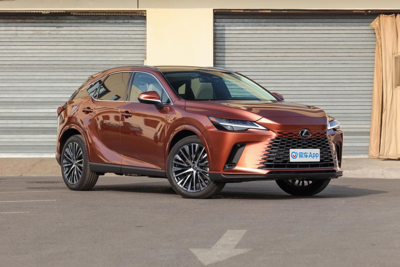 【雷克萨斯RX 插电混动450h+ 畅享版侧前45度车头向右水平图片-汽车图片大全】-易车