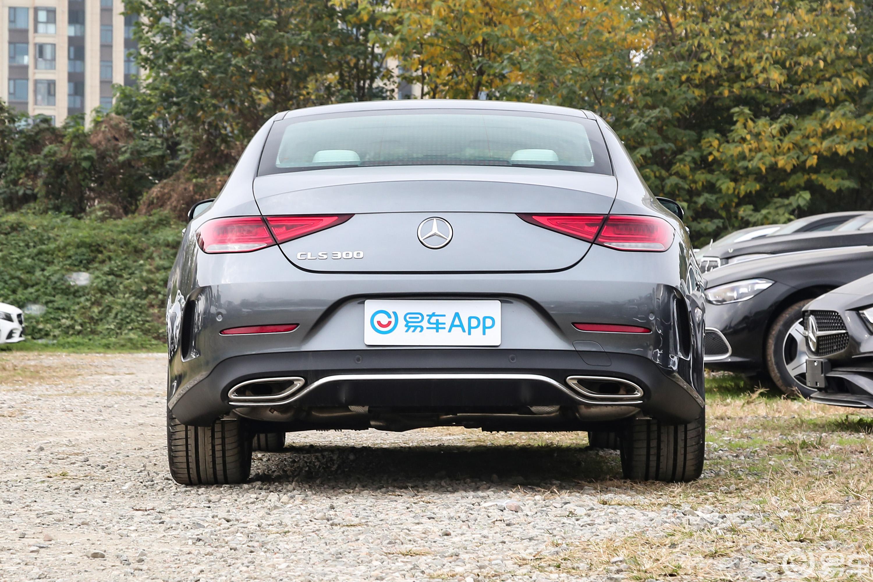 【奔驰CLS级CLS 300 动感型正后水平图片-汽车图片大全】-易车