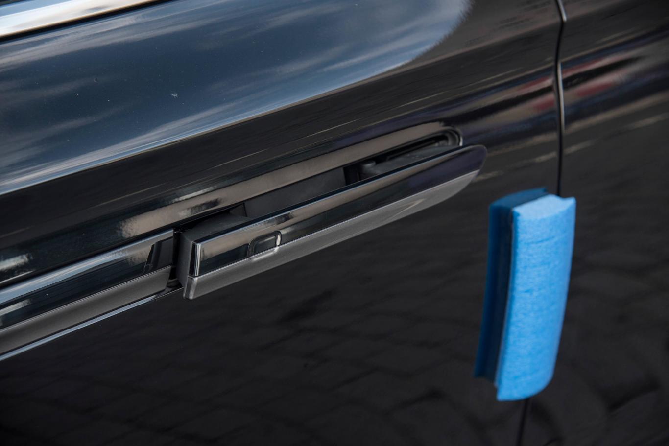 【林肯Zi酷 2.0T 尊尚版驾驶员侧前门把手图片-汽车图片大全】-易车