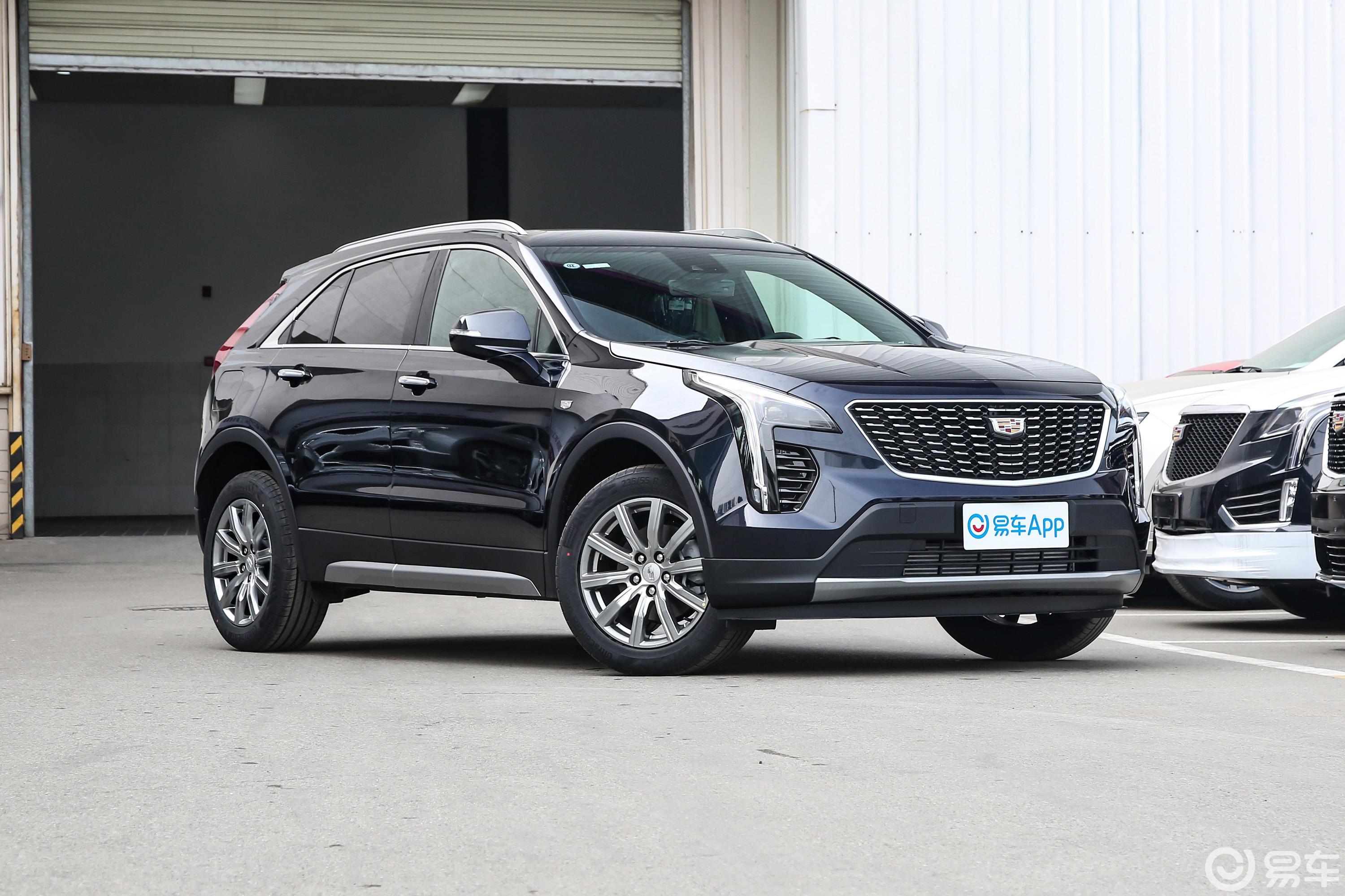 【凯迪拉克XT428T 两驱尊贵型侧前45度车头向右水平图片-汽车图片大全】-易车