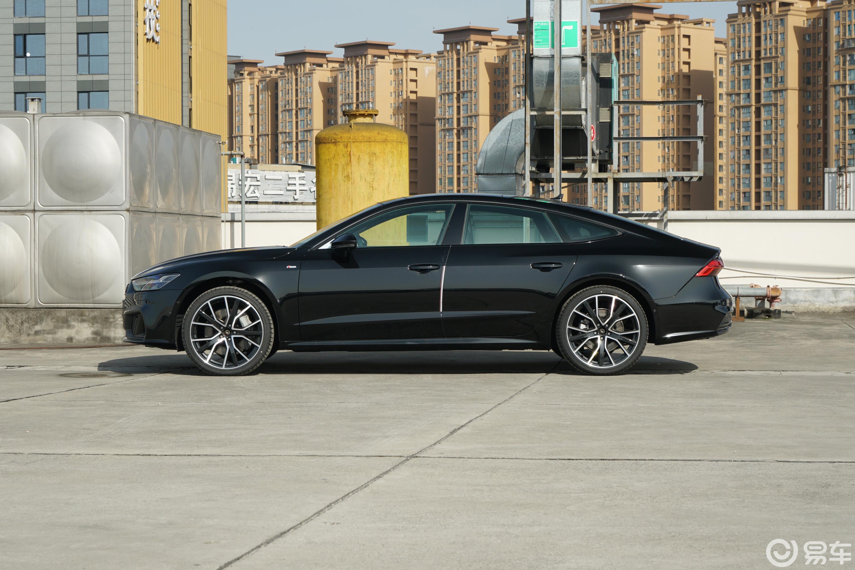 【奥迪A755 TFSI quattro 尊享型正侧车头向左水平图片-汽车图片大全】-易车