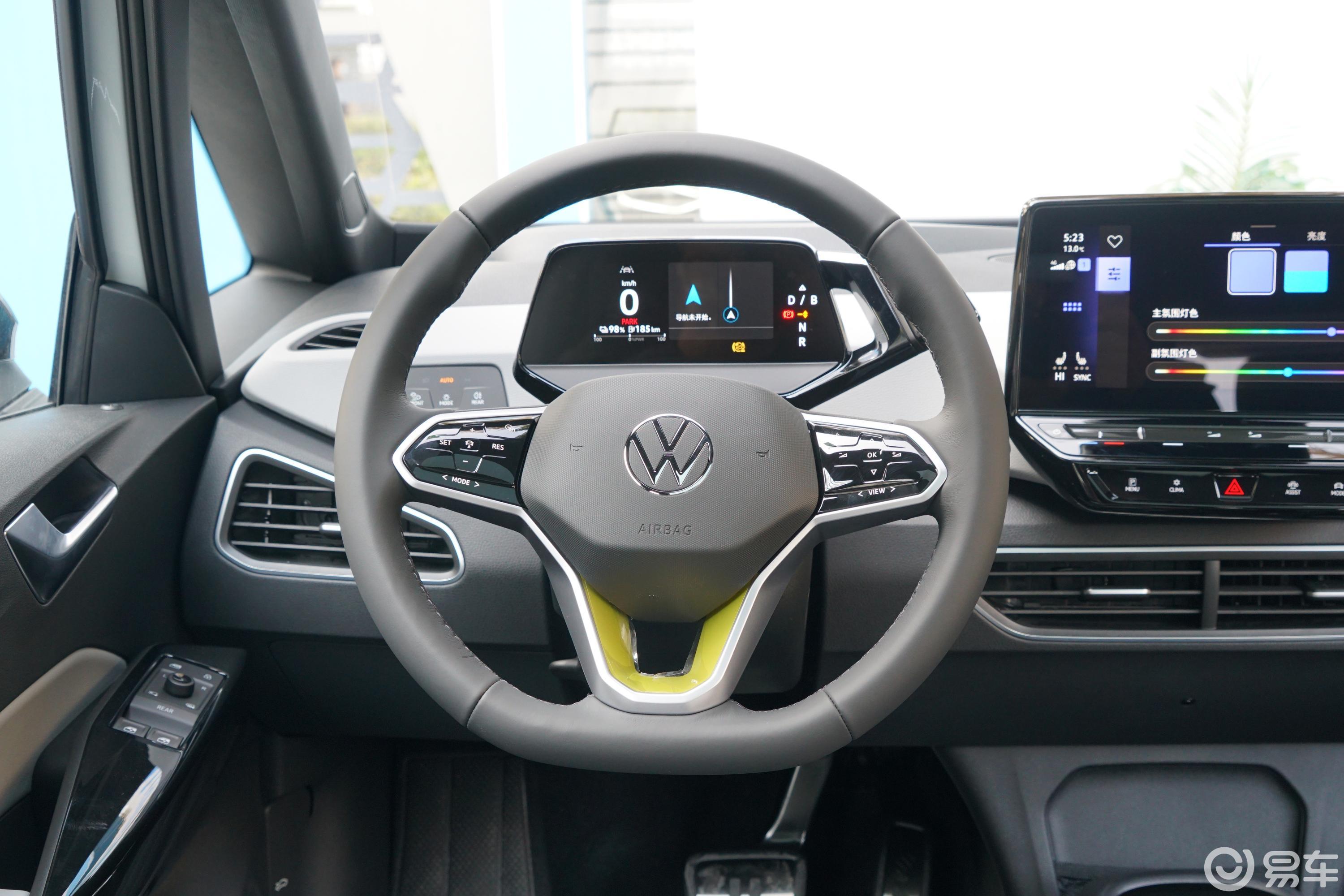 【大众ID.3450km 极智版方向盘图片-汽车图片大全】-易车