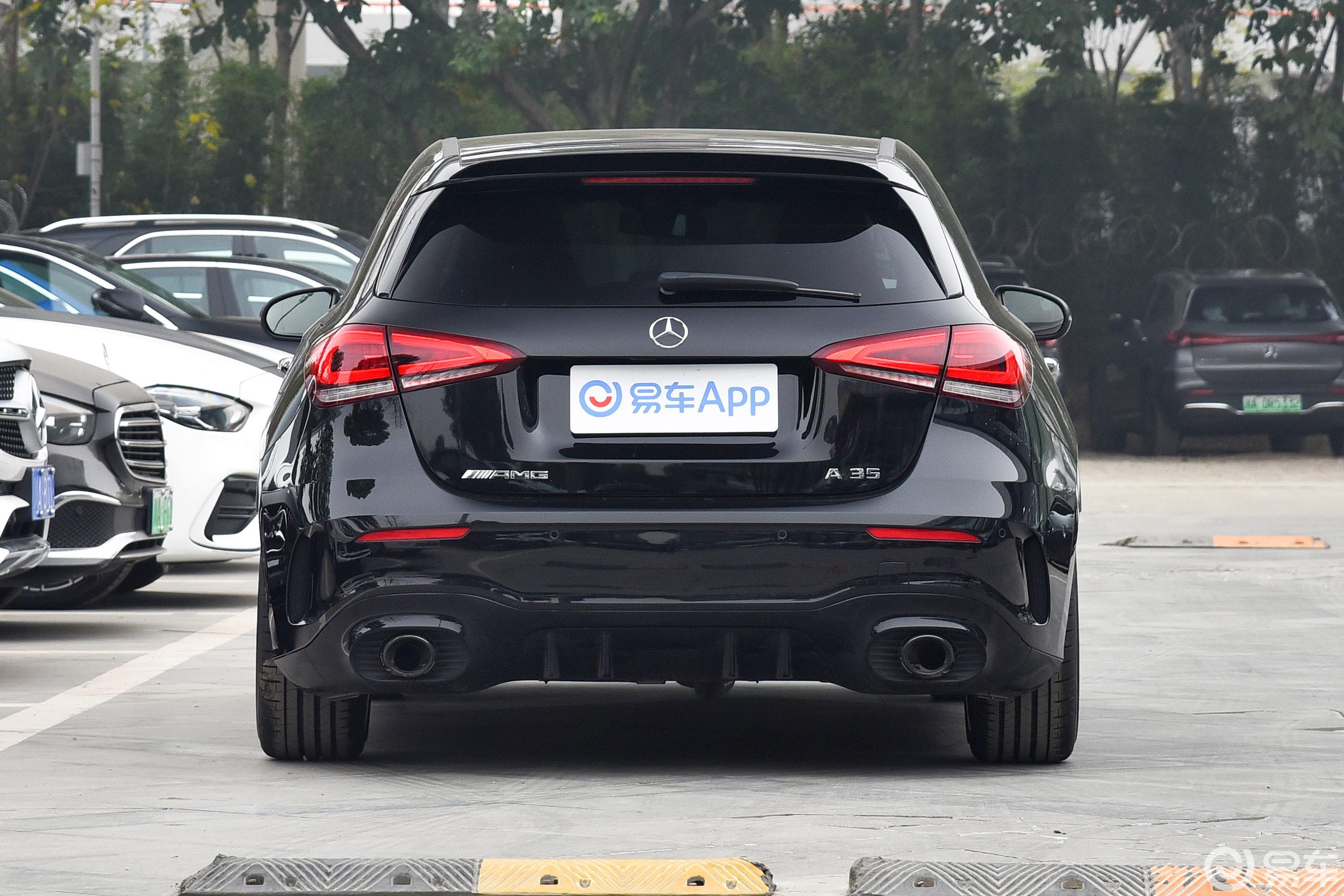 【奔驰A级 AMG(进口)AMG A 35 4MATIC正后水平图片-汽车图片大全】-易车