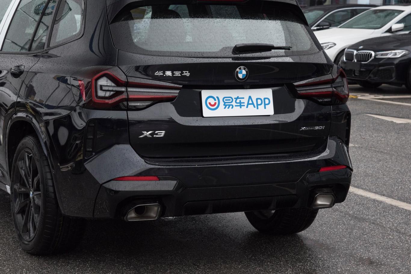 【宝马X3xDrive30i 尊享型 M曜夜套装车后雷达图片-汽车图片大全】-易车