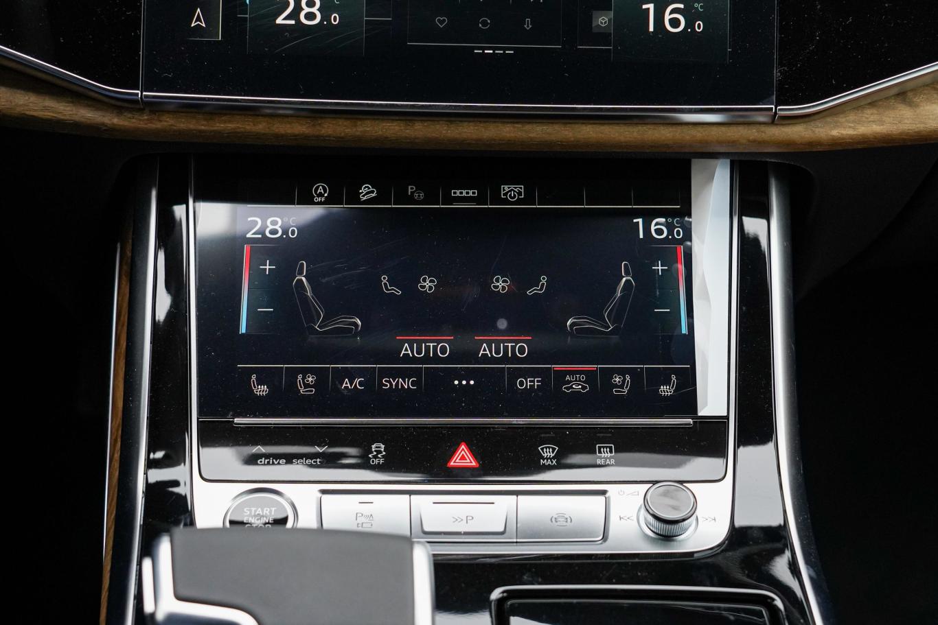 【奥迪Q755 TFSI quattro S line冰雪运动版空调图片-汽车图片大全】-易车