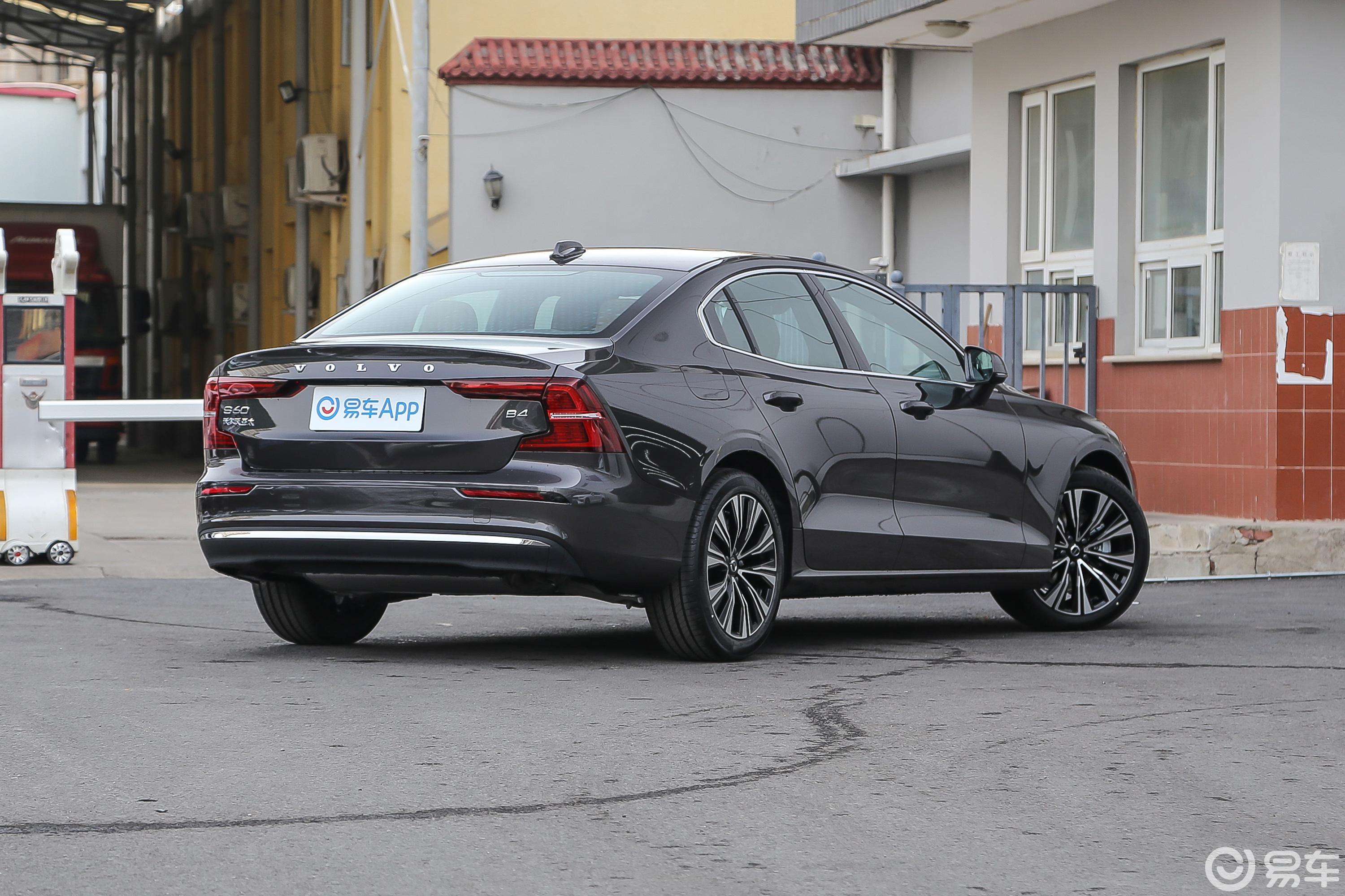 【沃尔沃S60B4 智远豪华版侧后45度车头向右水平图片-汽车图片大全】-易车