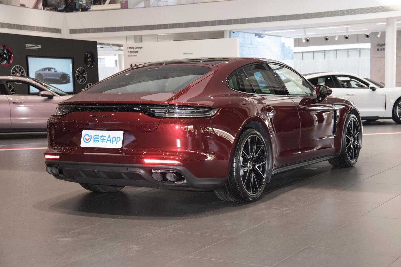 【Panamera改款 Panamera 铂金版 2.9T侧后45度车头向右水平图片-汽车图片大全】-易车