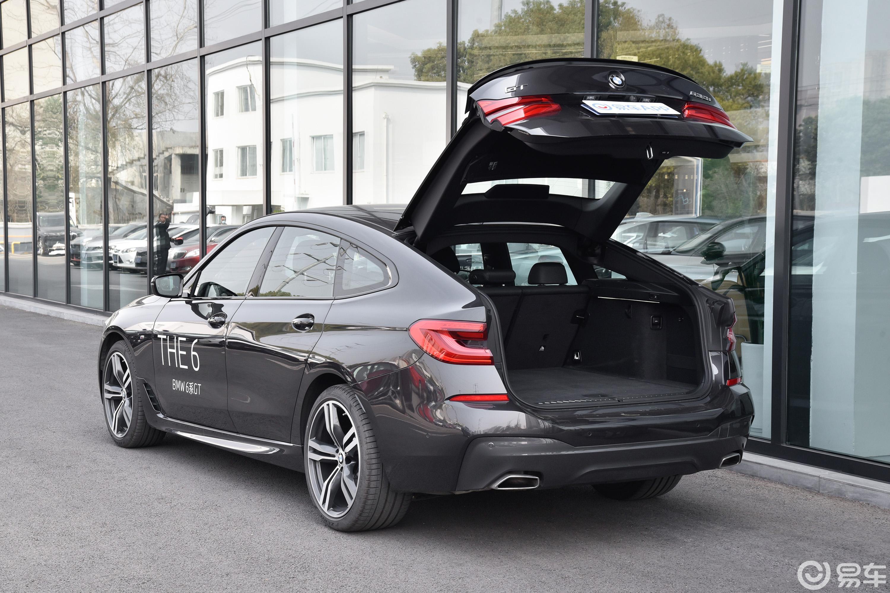【宝马6系GT630i M运动套装后备厢开启45度侧拍图片-汽车图片大全】-易车