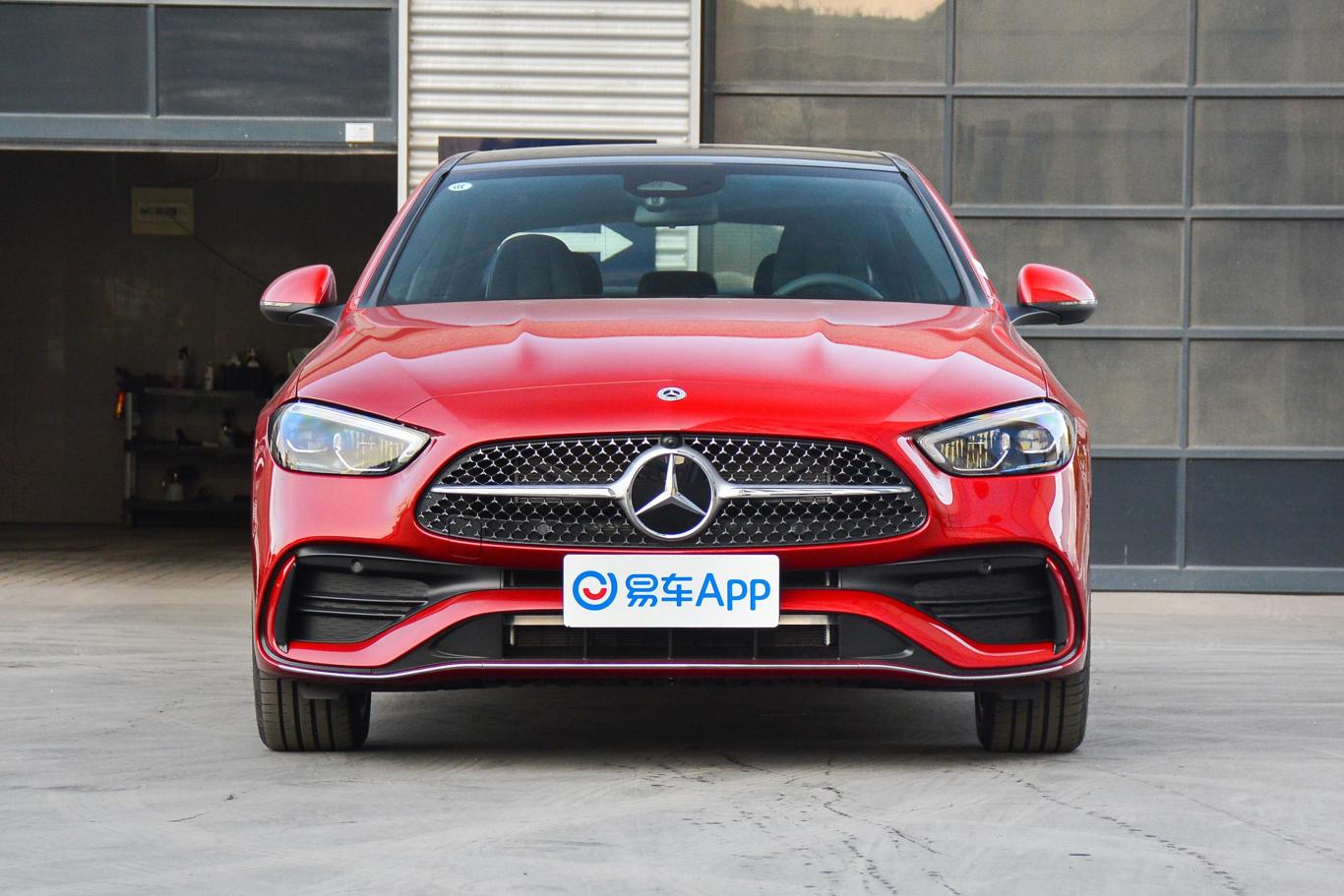 【奔驰C级C 260 L 运动版正前水平图片-汽车图片大全】-易车