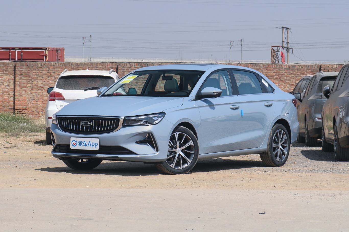 【帝豪冠军款 1.5L CVT旗舰型侧前45度车头向左水平图片-汽车图片大全】-易车