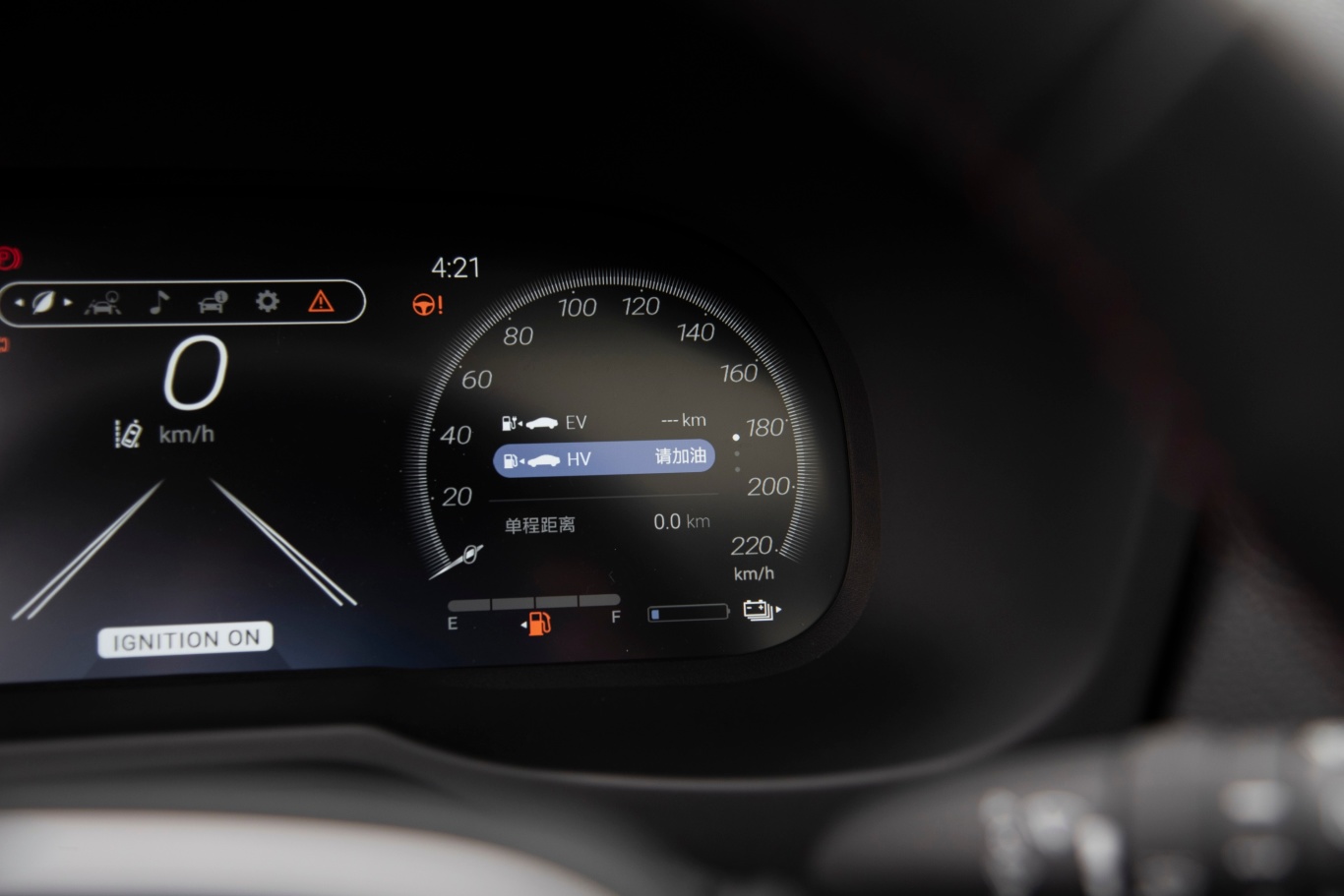 【威兰达 插电混动高性能版 2.5L 73km 四驱激擎版主驾驶位图片-汽车图片大全】-易车
