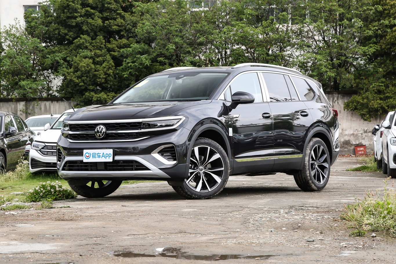 【揽境530TSI 四驱旗舰胜境版Pro侧前45度车头向左水平图片-汽车图片大全】-易车