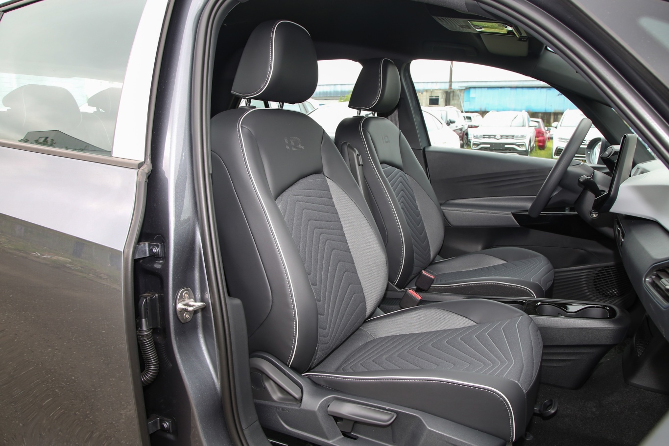 【大众ID.3升级款 450km 纯净智享版副驾驶座椅图片-汽车图片大全】-易车