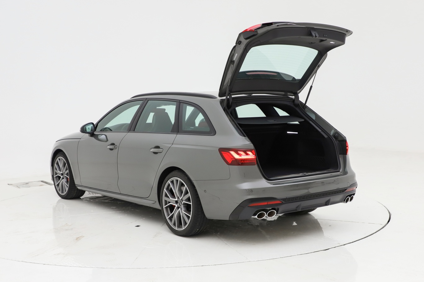 【奥迪S4Avant 3.0T后备厢开启45度侧拍图片-汽车图片大全】-易车