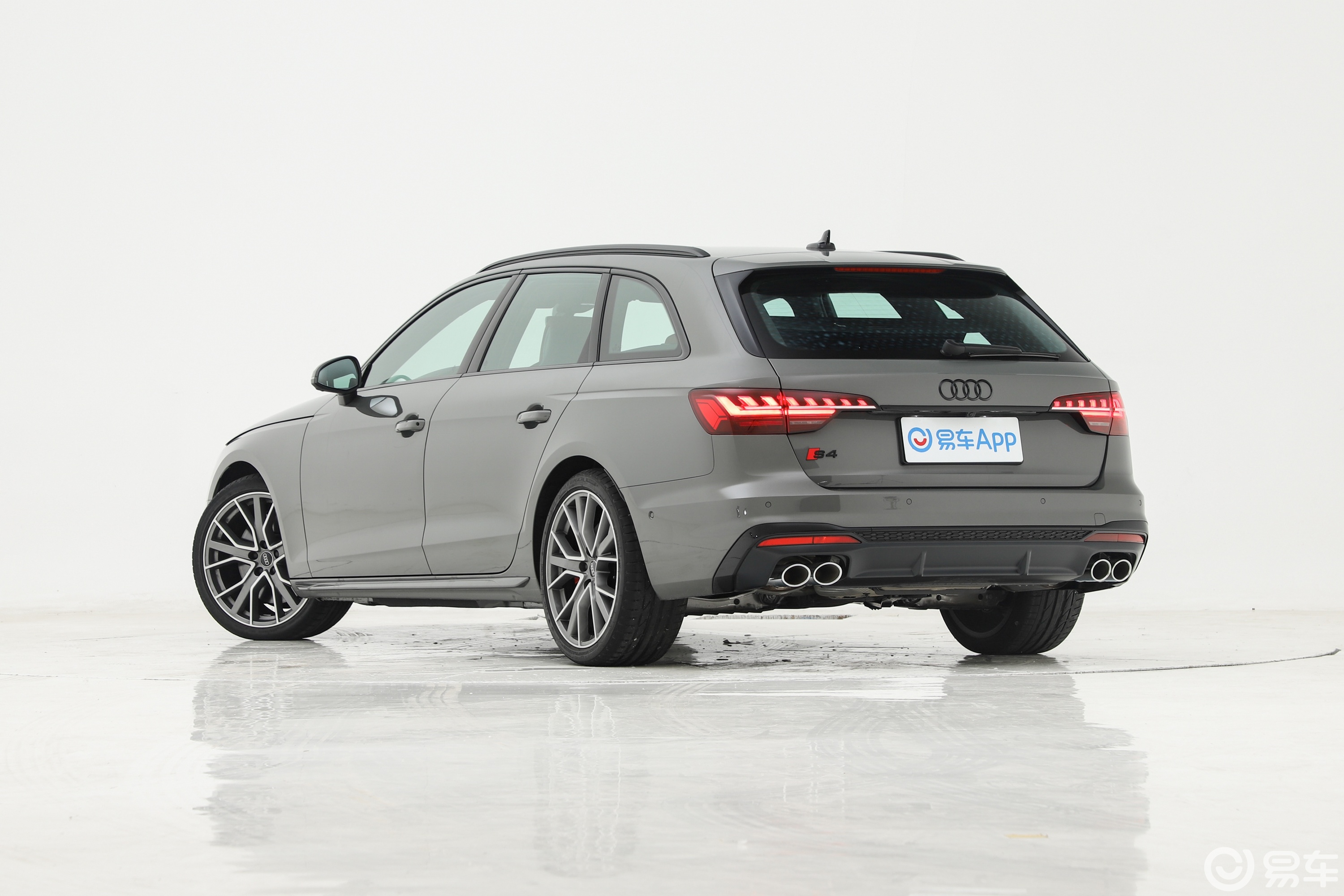 【奥迪S4Avant 3.0T侧后45度车头向左水平图片-汽车图片大全】-易车