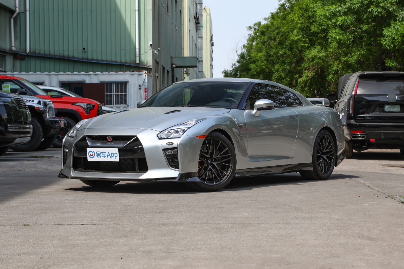 【GT-R3.8T Premium侧前45度车头向左水平图片-汽车图片大全】-易车