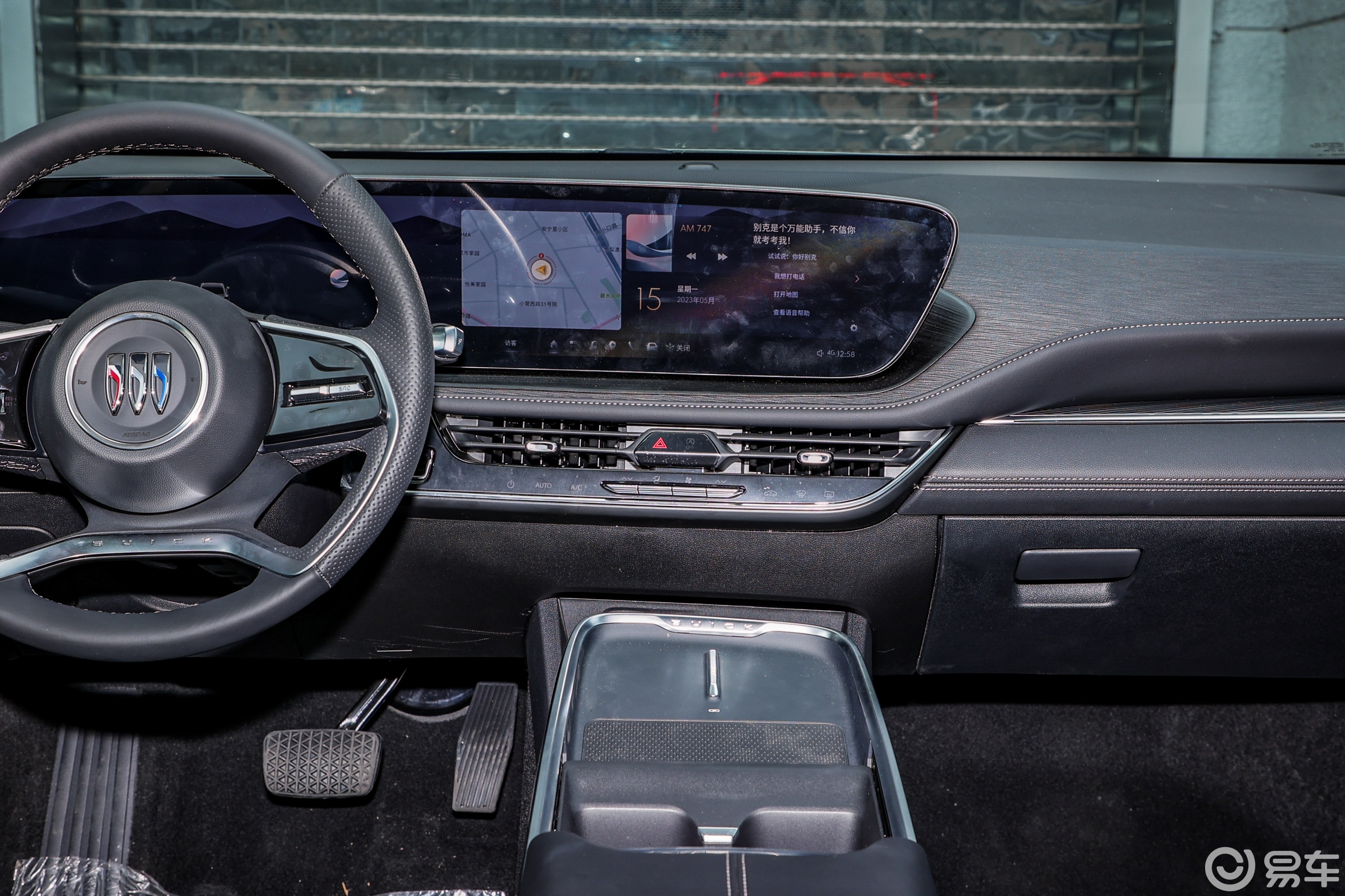 【君越28T 越尊版中控台整体图片-汽车图片大全】-易车