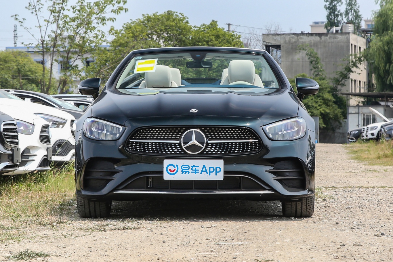 【奔驰E级(进口)改款 E 260 4MATIC 敞篷轿跑车敞篷状态图片-汽车图片大全】-易车