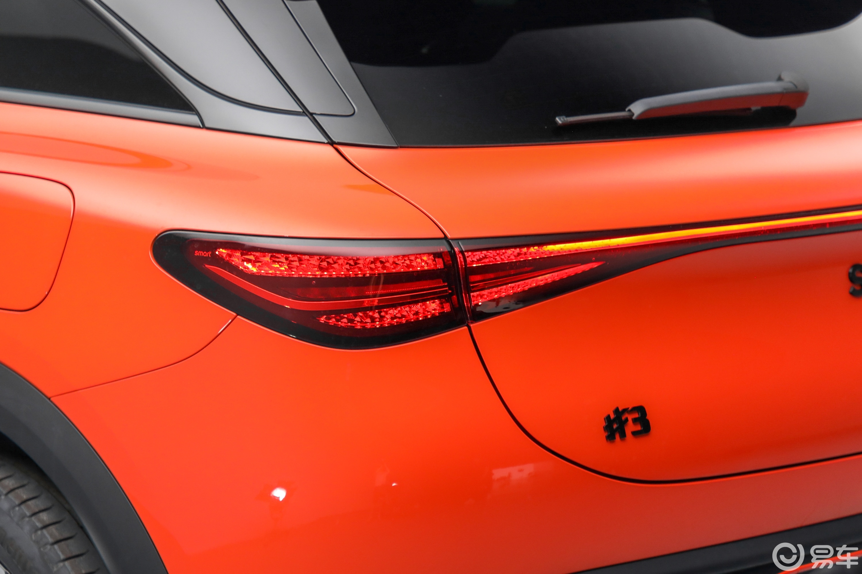 【smart精灵#3520km 四驱BRABUS性能版尾灯侧45度俯拍图片-汽车图片大全】-易车