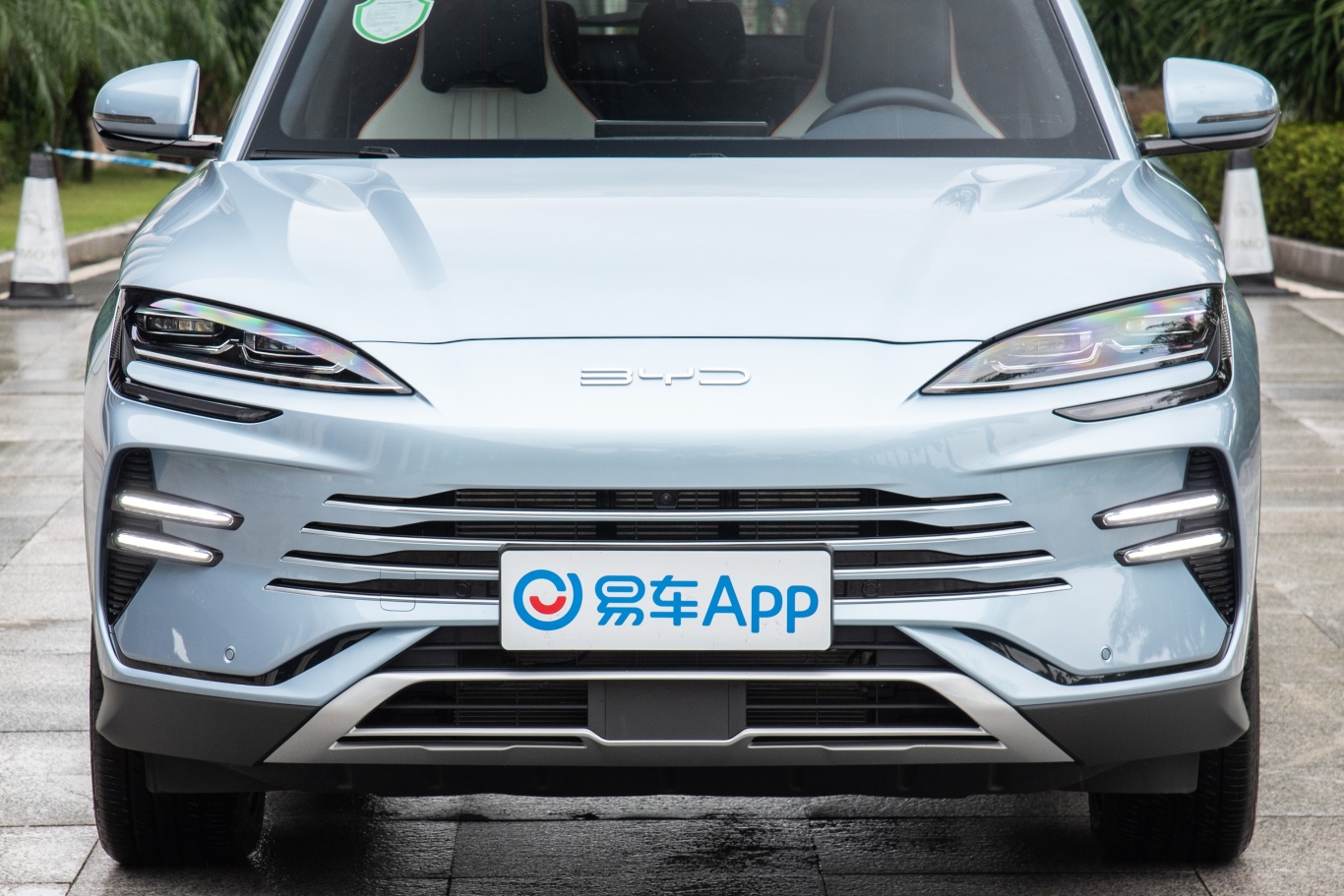 【宋PLUS新能源DM-i 冠军版 1.5L 110km 旗舰PLUS外观细节图片-汽车图片大全】-易车