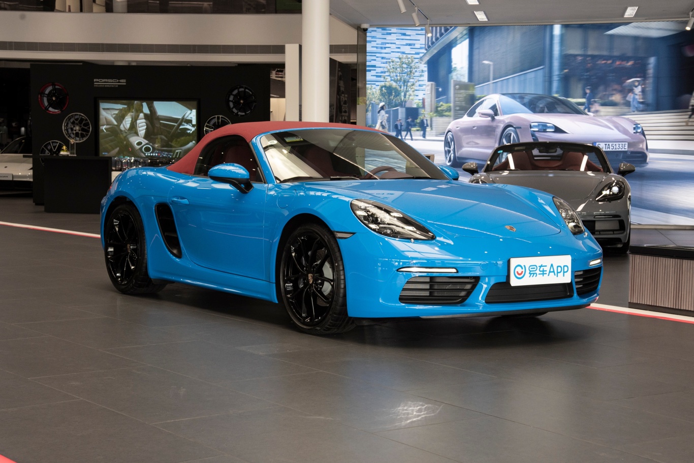 【保时捷718Boxster Style Edition 2.0T侧前45度车头向右水平图片-汽车图片大全】-易车