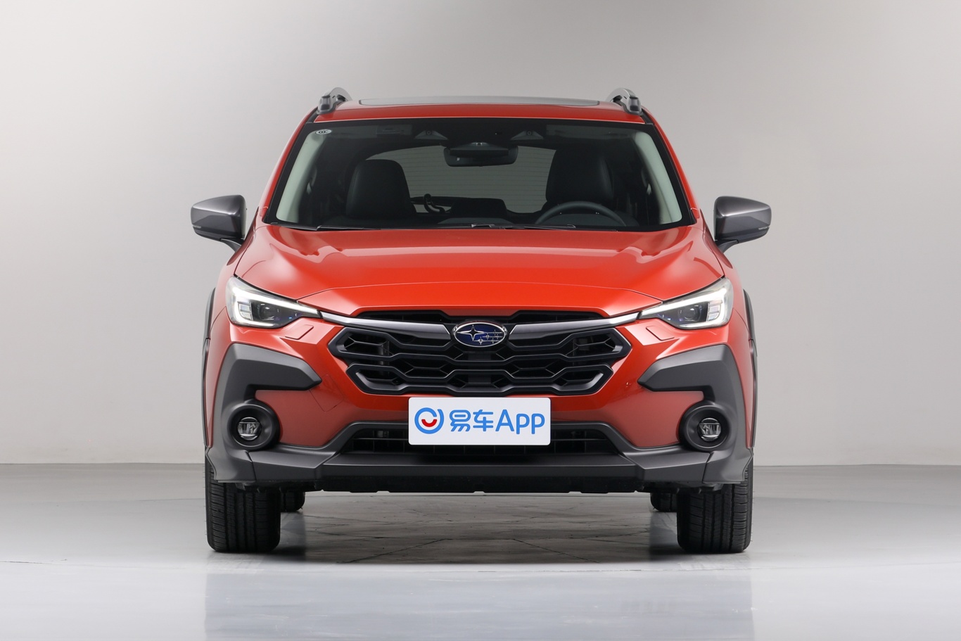 【旭豹2.5i 旗舰版EyeSight正前水平图片-汽车图片大全】-易车