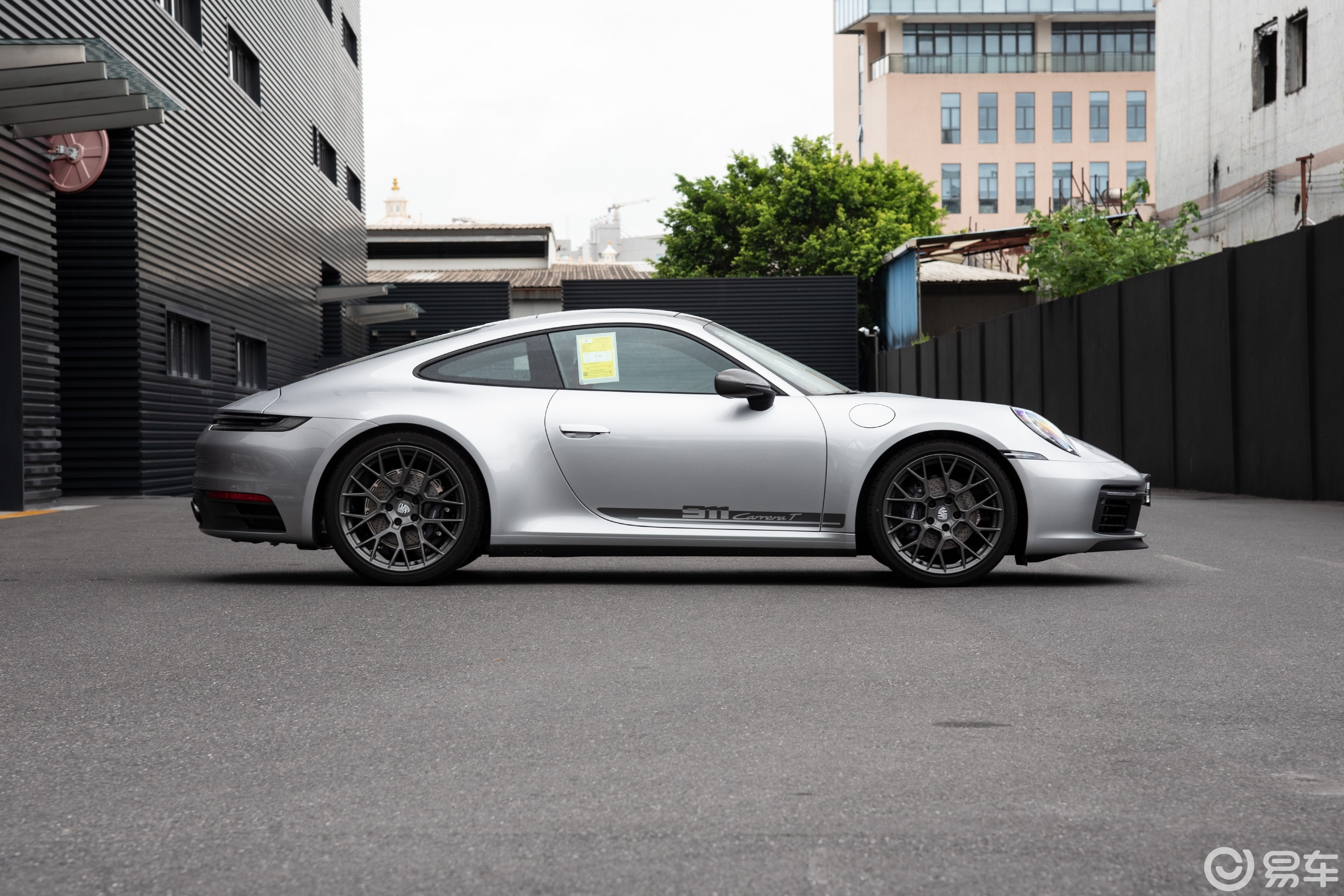 【保时捷911Carrera T 3.0T正侧车头向右水平图片-汽车图片大全】-易车