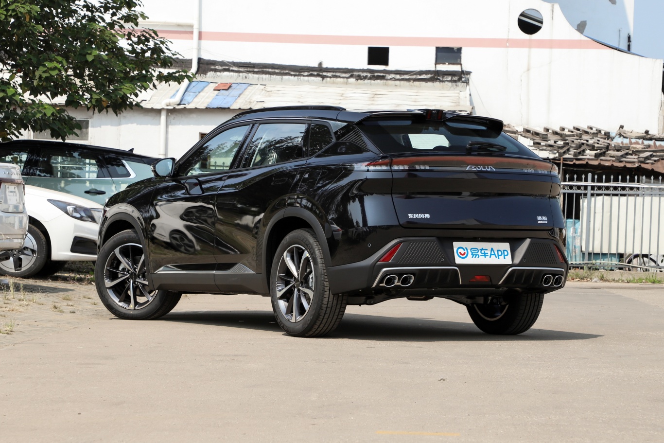 【皓瀚DH-i 1.5T 豪华版侧后45度车头向左水平图片-汽车图片大全】-易车