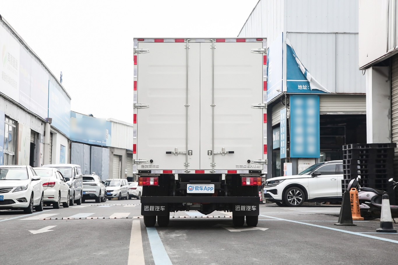 【远程星智H8E 厢式车智运版 宁德时代100.46kWh正后水平图片-汽车图片大全】-易车