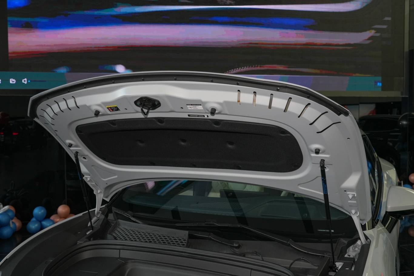 【宋L EV550km 后驱卓越型发动机舱盖内侧图片-汽车图片大全】-易车