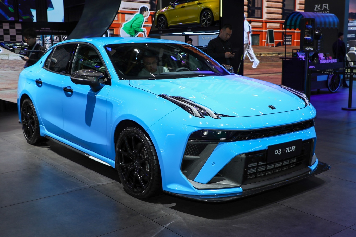 【领克0303+ 2.0T 自动两驱TCR Cyan 2座图片-汽车图片大全】-易车