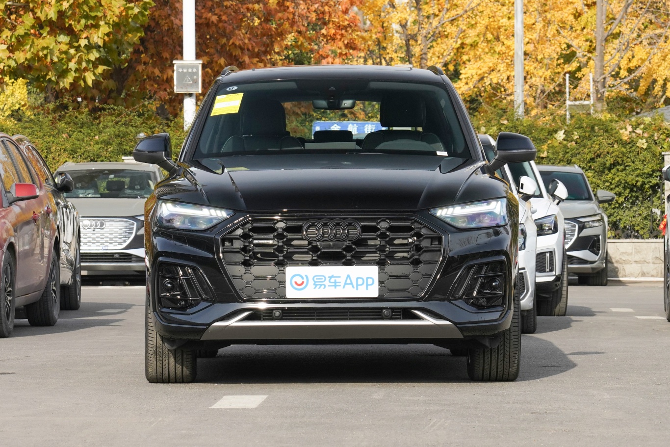 【奥迪Q5L45 TFSI 臻选动感型正前水平图片-汽车图片大全】-易车