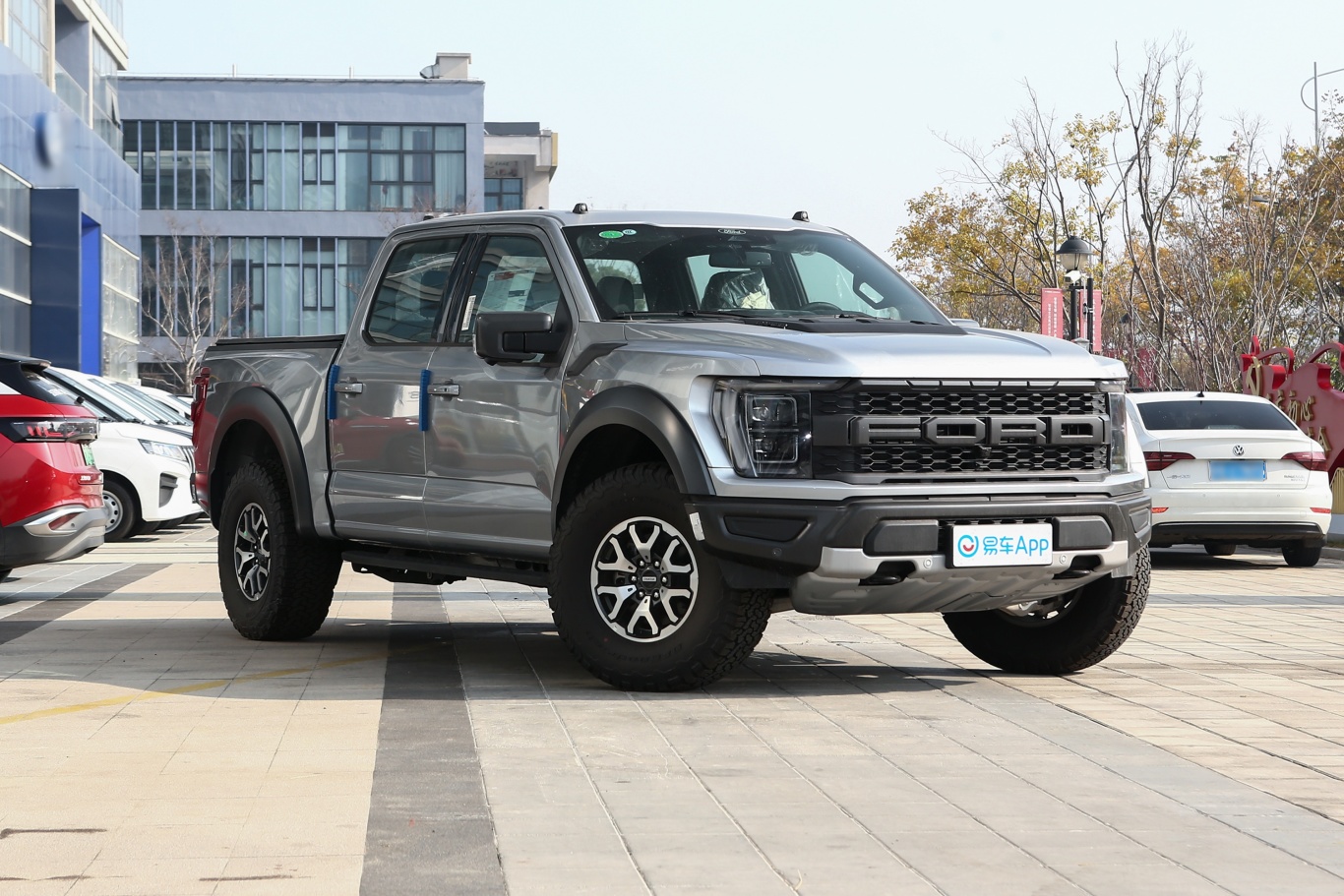 【福特F-1503.5T 猛禽侧前45度车头向右水平图片-汽车图片大全】-易车