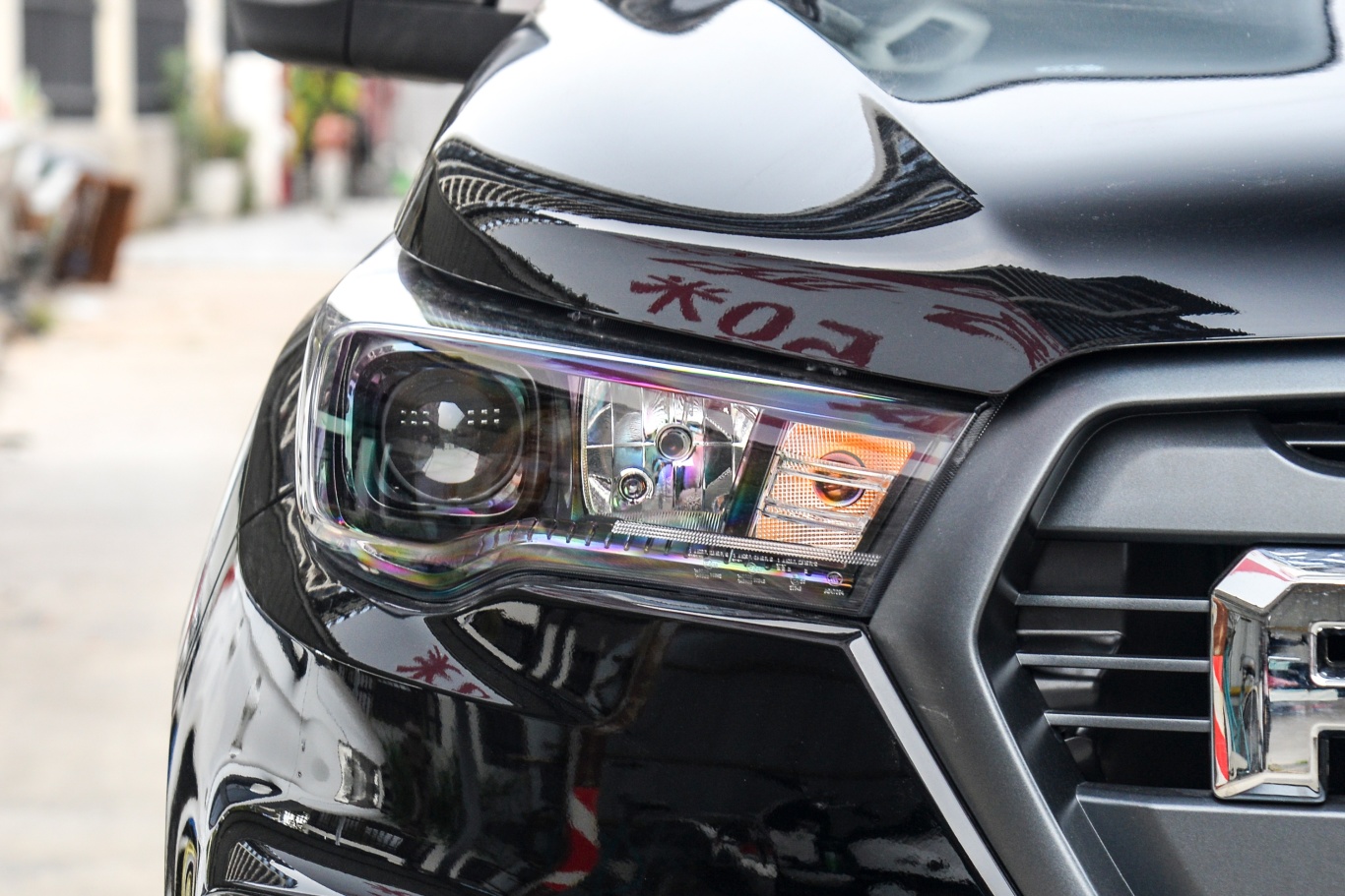 【大将军F9青春版 2.0T 手动四驱标箱精英型 柴油外观灯组图片-汽车图片大全】-易车