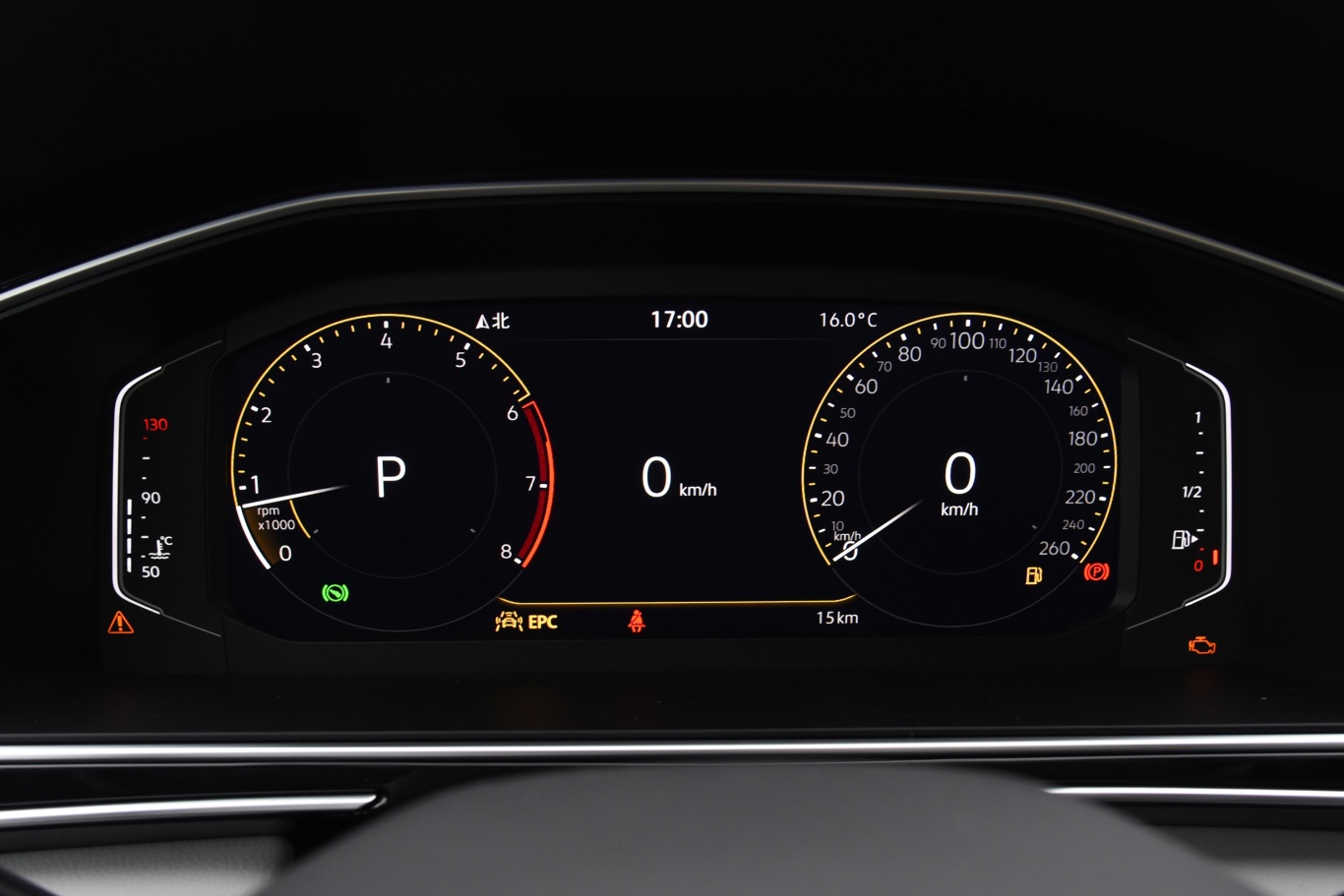 【途观L出众款 300TSI 两驱龙腾版 5座仪表盘图片-汽车图片大全】-易车