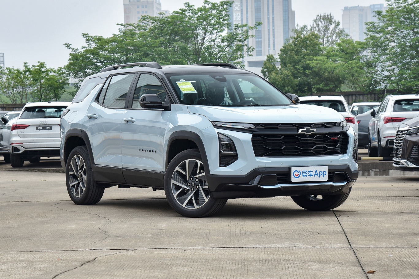 【探界者PLUS1.5T 102km RS 至臻版侧前45度车头向右水平图片-汽车图片大全】-易车