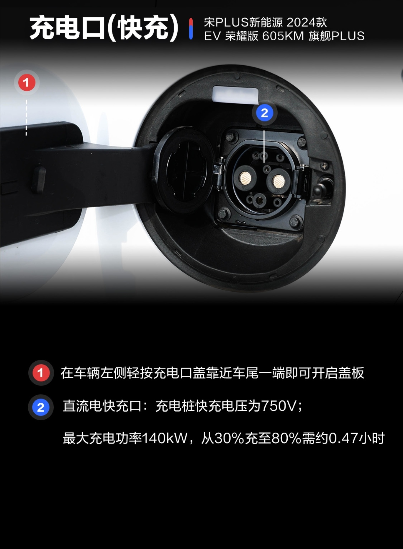 【宋PLUS新能源EV 荣耀版 605km 旗舰PLUS图片-汽车图片大全】-易车