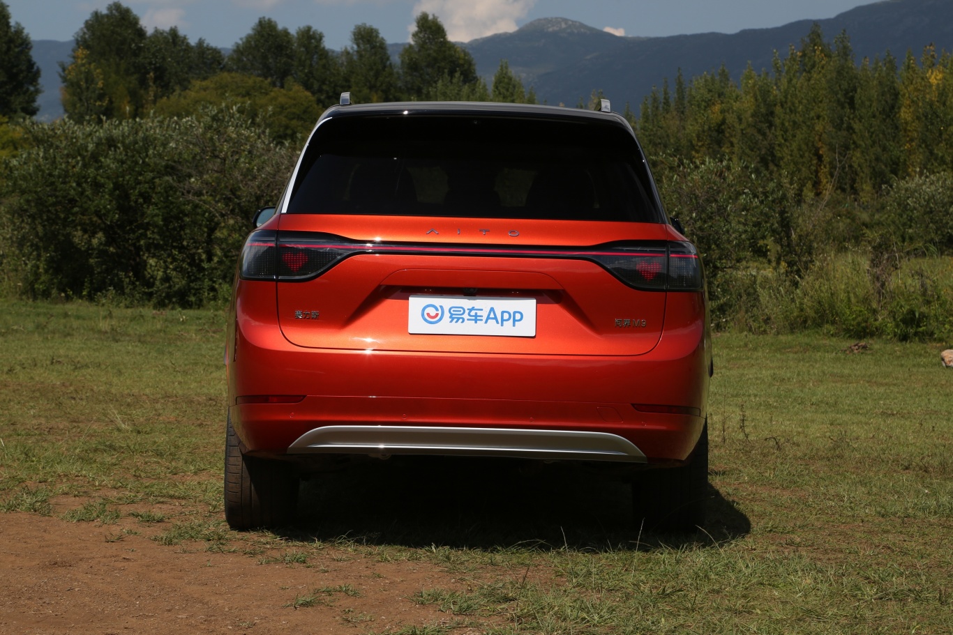 【问界M9增程版 275km Ultra 5座外观灯组图片-汽车图片大全】-易车