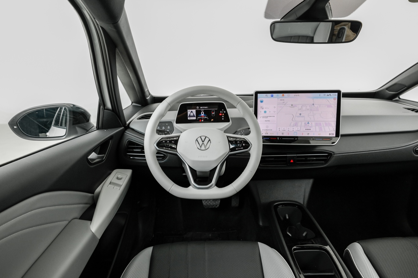 【大众ID.3聪明款 450km 极智氧气版驾驶位区域图片-汽车图片大全】-易车