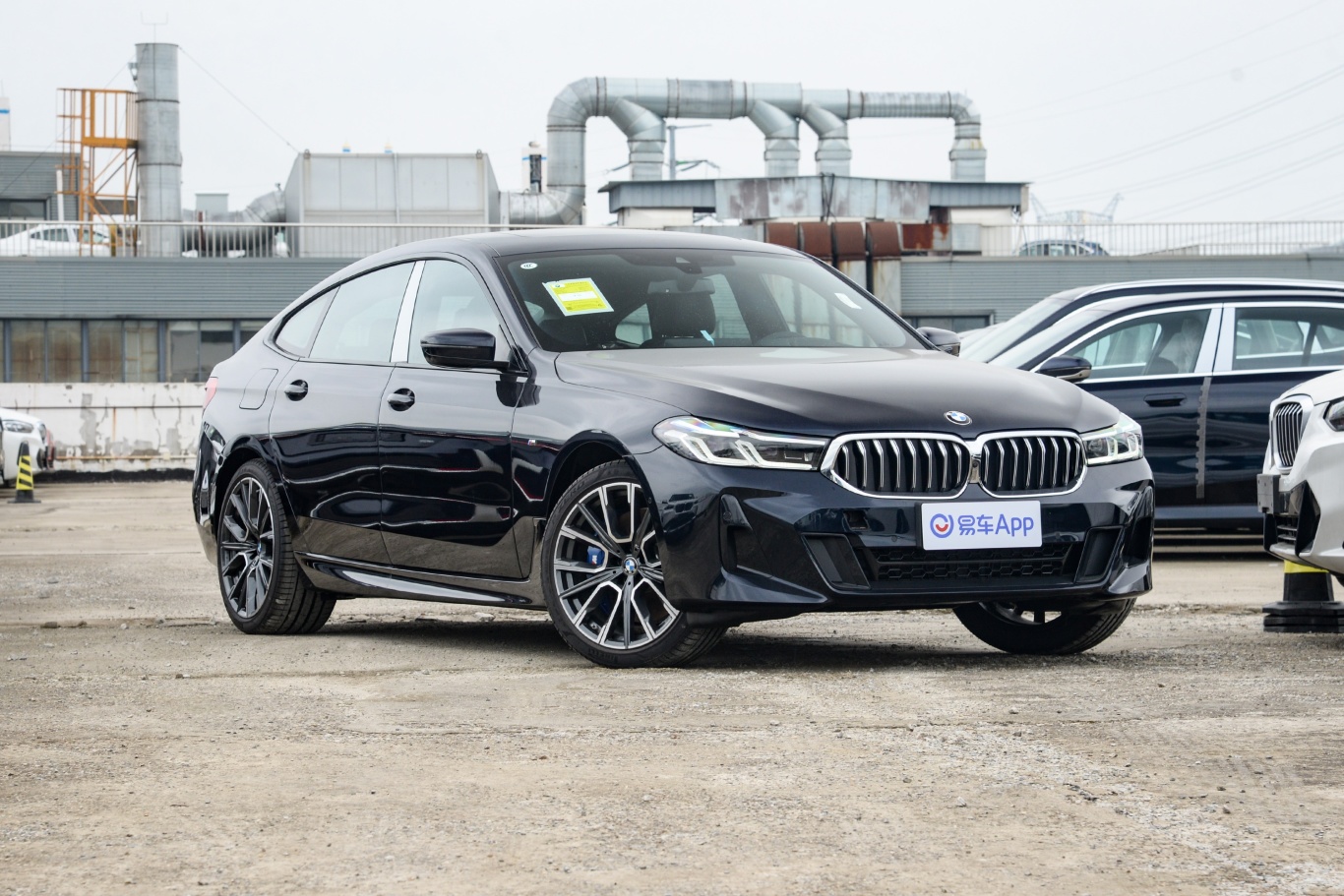 【宝马6系GT630i M运动臻享套装侧前45度车头向右水平图片-汽车图片大全】-易车