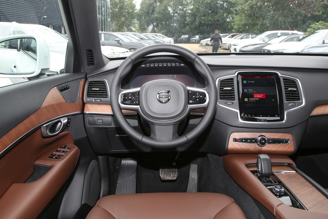 【沃尔沃XC90B5 智行豪华版 7座驾驶位区域图片-汽车图片大全】-易车